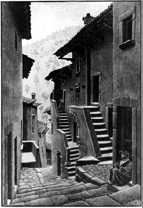 Geïnspireerd door Italië: M.C. Escher - Parliamo italiano